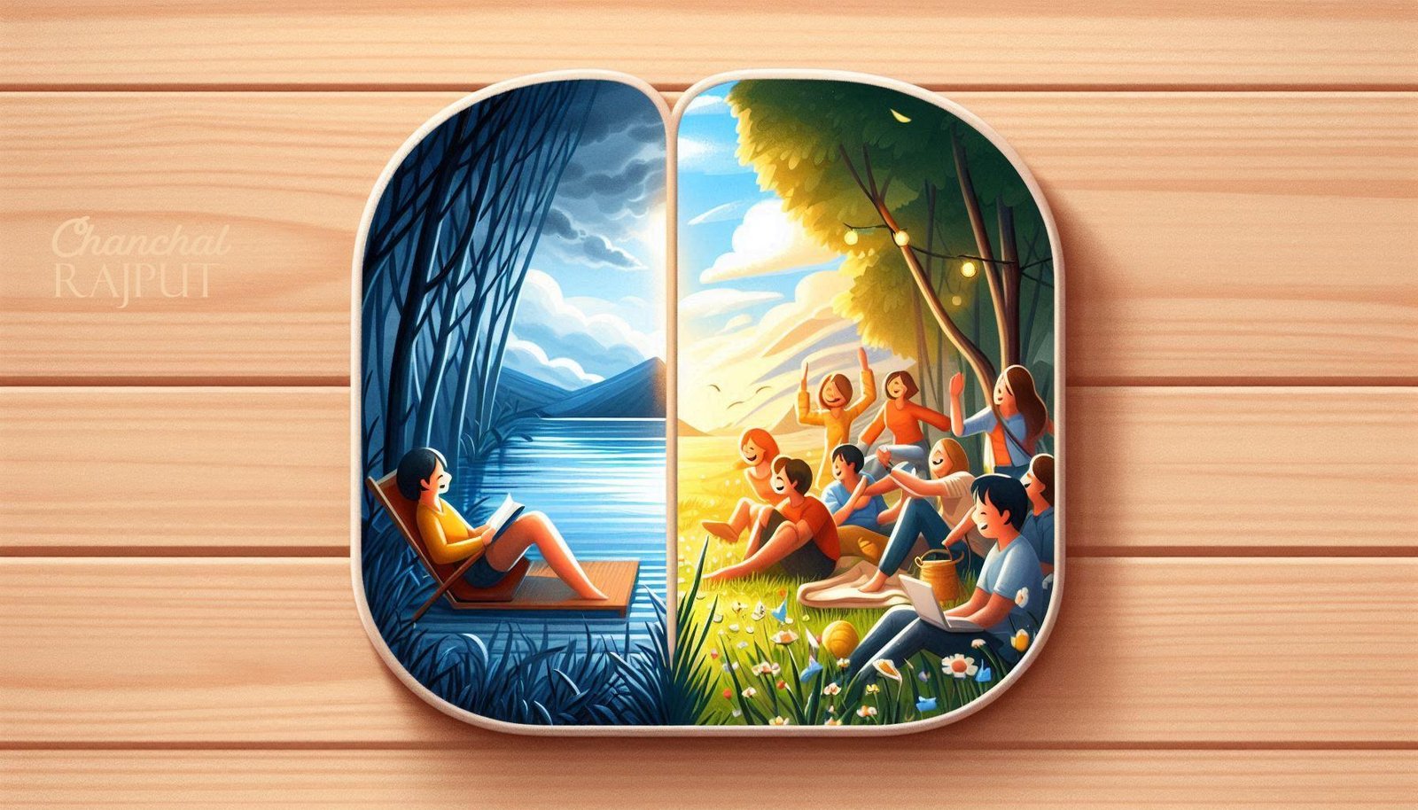 Balance the Need for Solitude with Social Connectivity - Chanchal Rajput